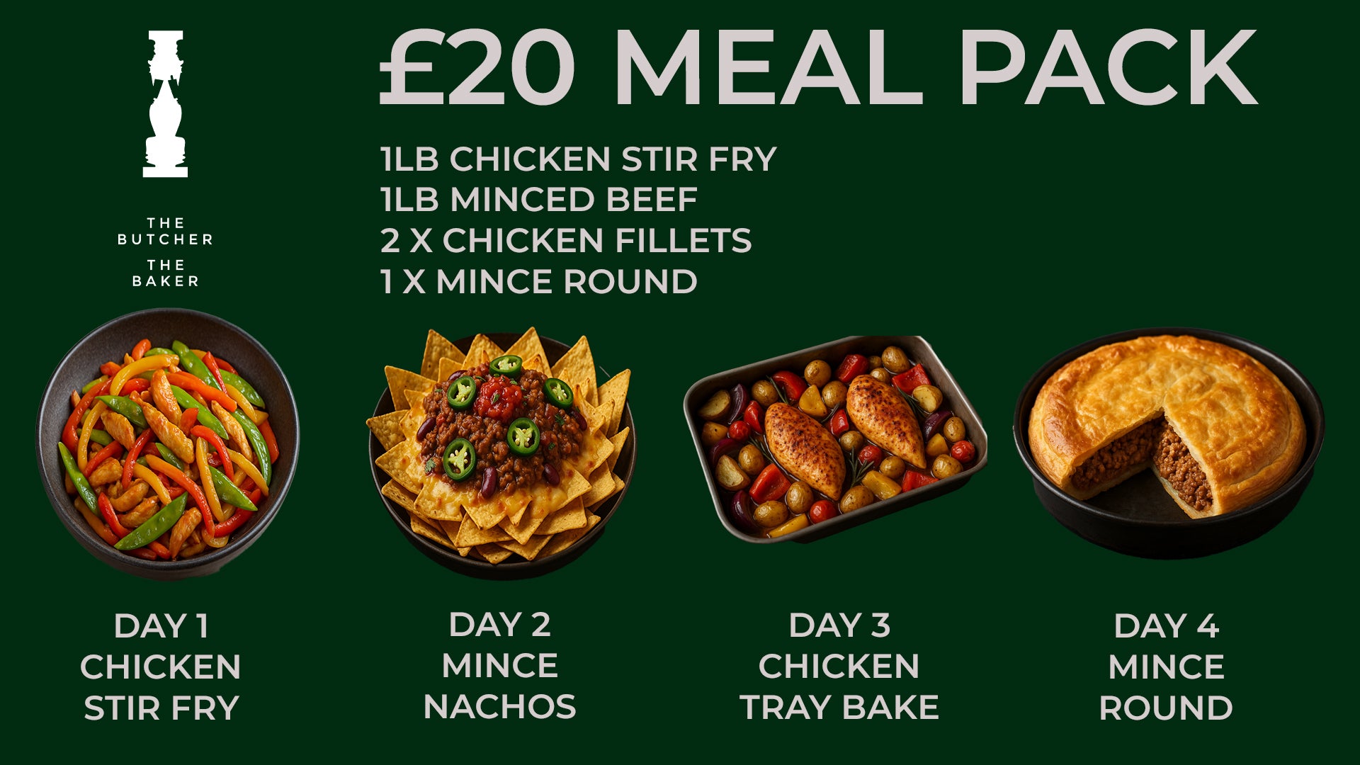 £20 Pack – Dundee Butchers - The Butcher The Baker